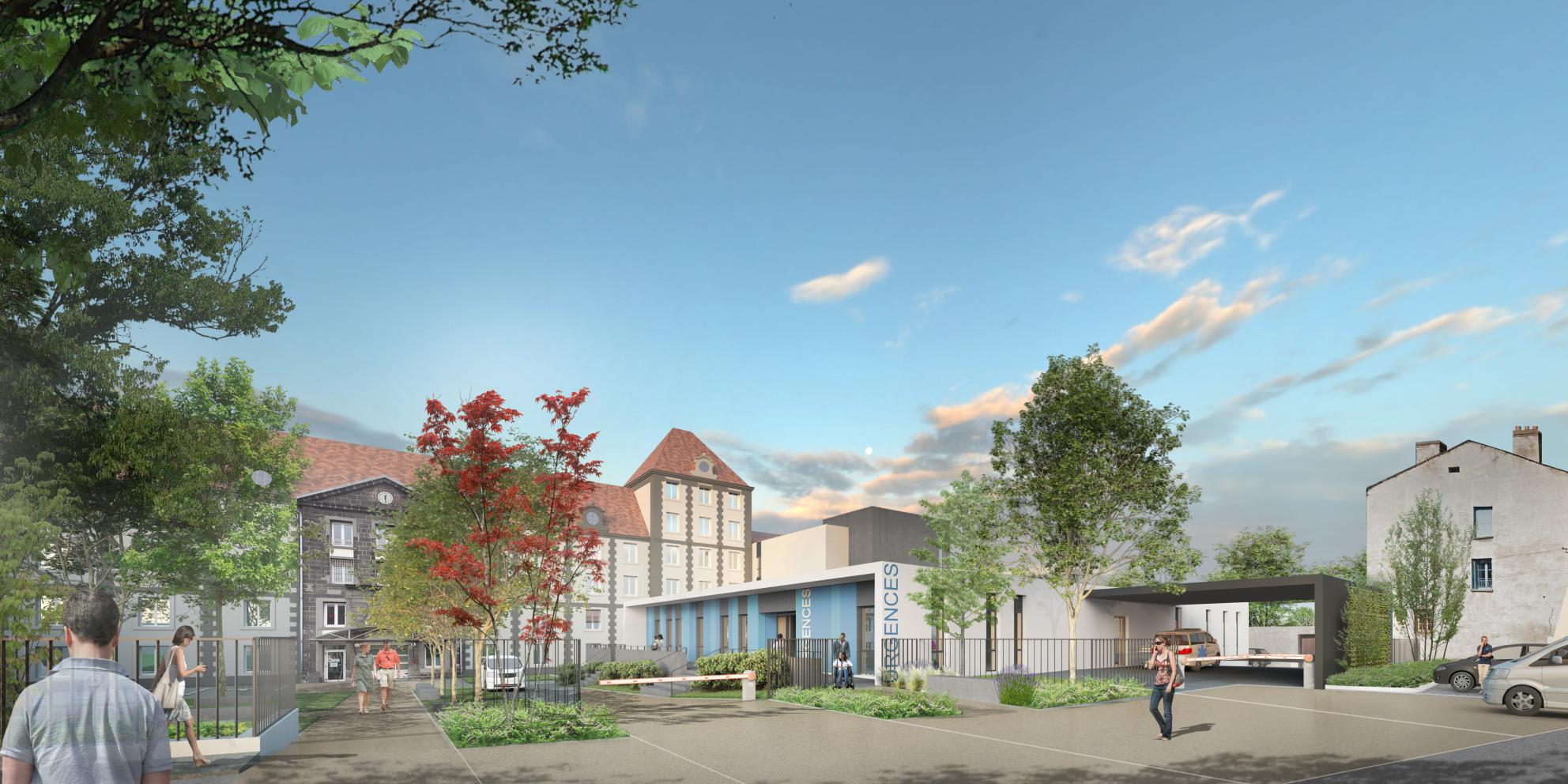 La modernisation des Urgences du centre hospitalier Guy Thomas de RIOM : une étape importante ...